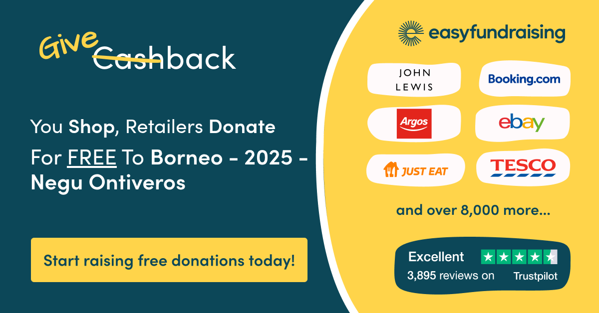 Borneo - 2025 - Negu Ontiveros Fundraising | Easyfundraising